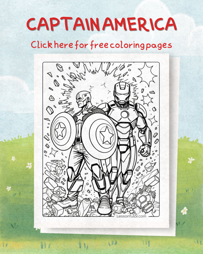 DC Comics - Free Coloring Pages, PDF Printables and Worksheets - Lesson ...