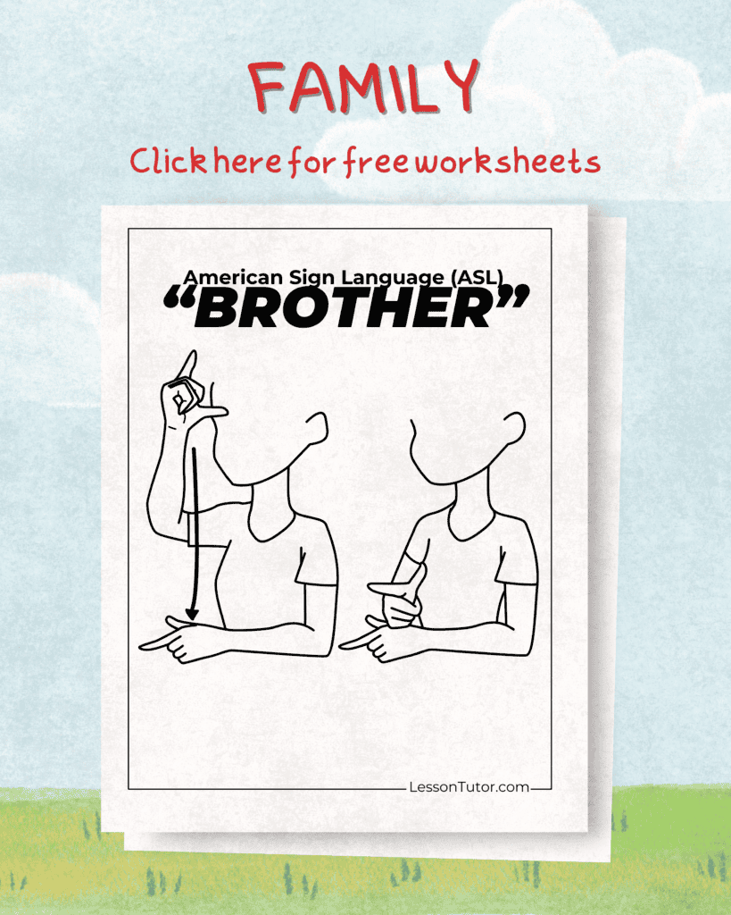 Sign Language - Free Coloring Pages, PDF Printables and Worksheets ...