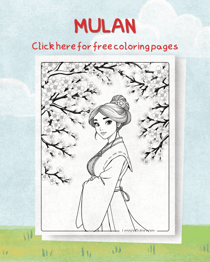 Disney Princesses - Free Coloring Pages, PDF Printables and Worksheets ...
