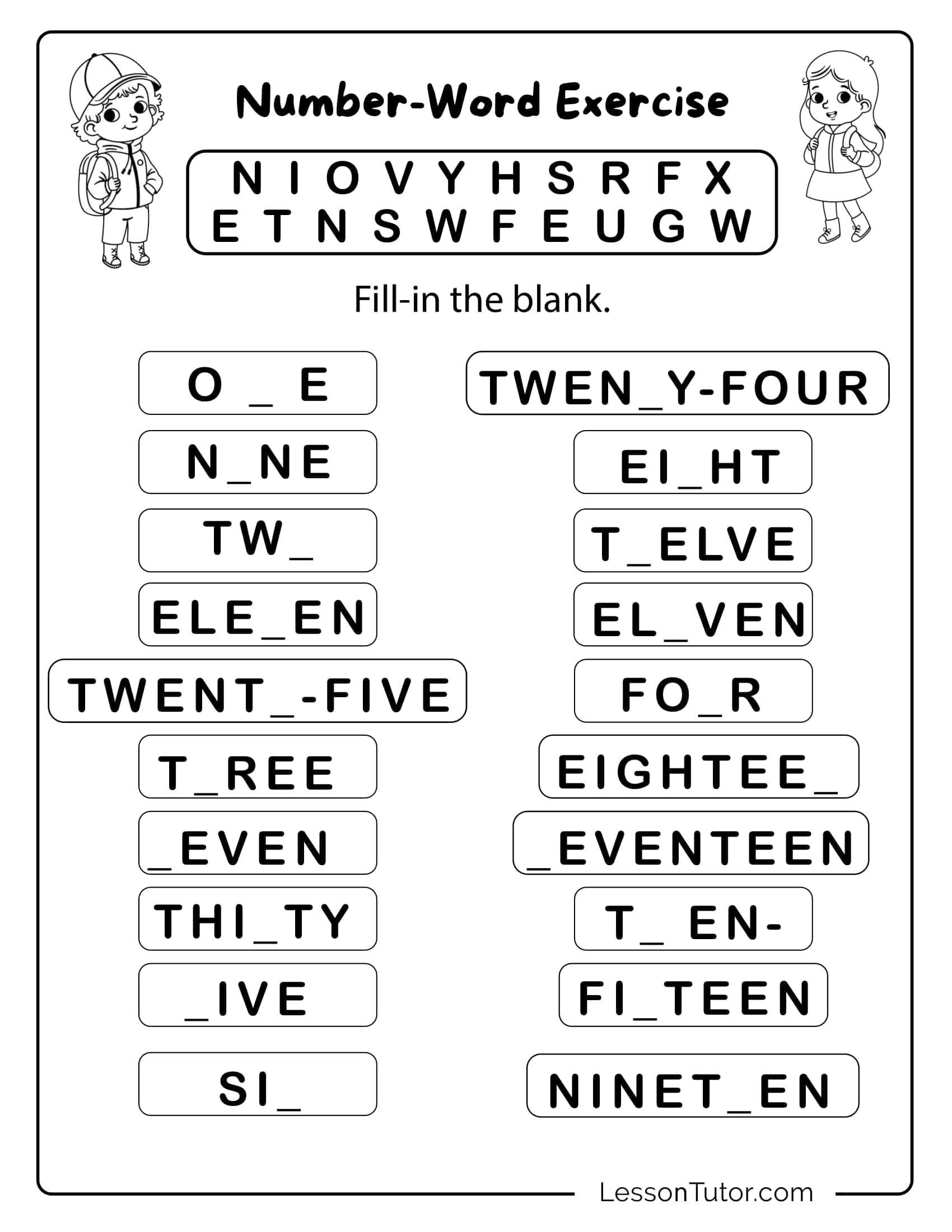 Kindergarten Numbers In Words 1 30 Worksheets Free Coloring Pages Kindergarten Numbers In Words 1 30 Worksheets Free Coloring Pages