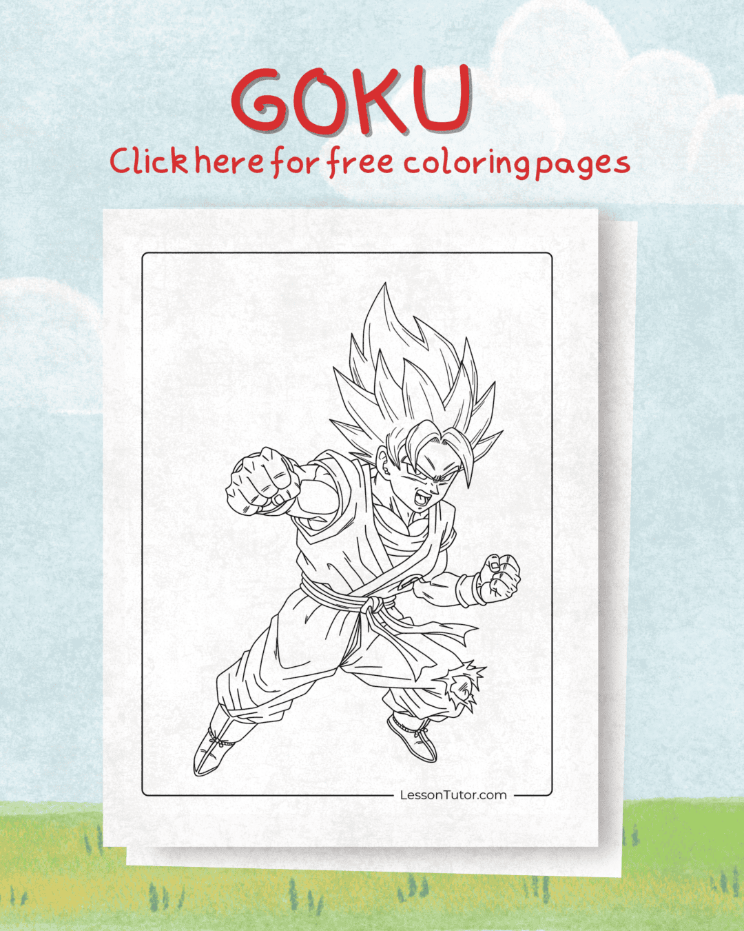 Dragon Ball Z - Free Coloring Pages, PDF Printables and Worksheets ...