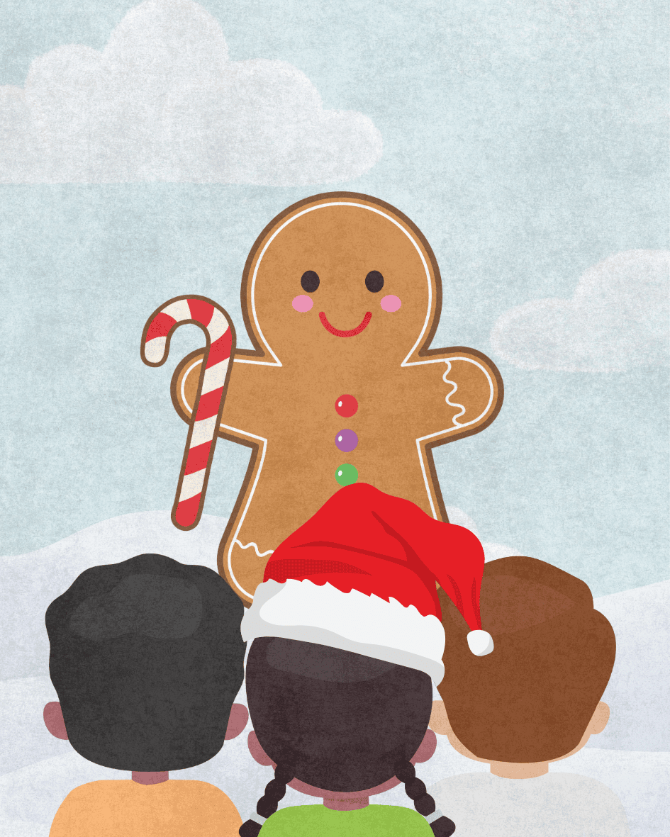 Ginger Bread Man Coloring Pages - Lesson Tutor