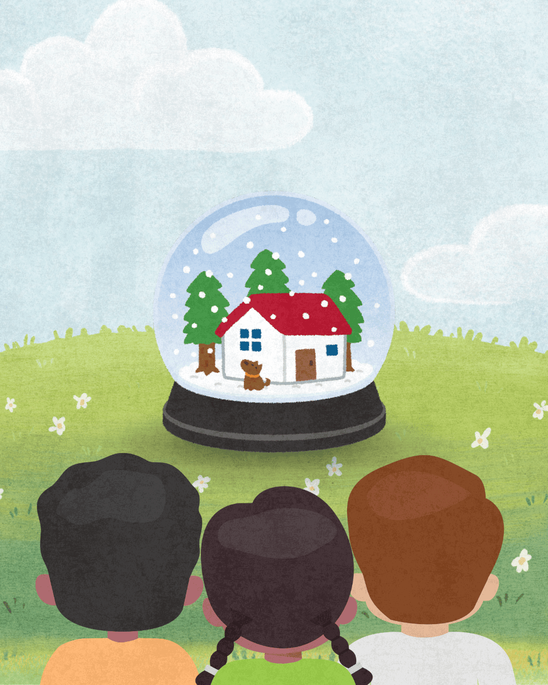 Snow Globe Coloring Pages - Lesson Tutor