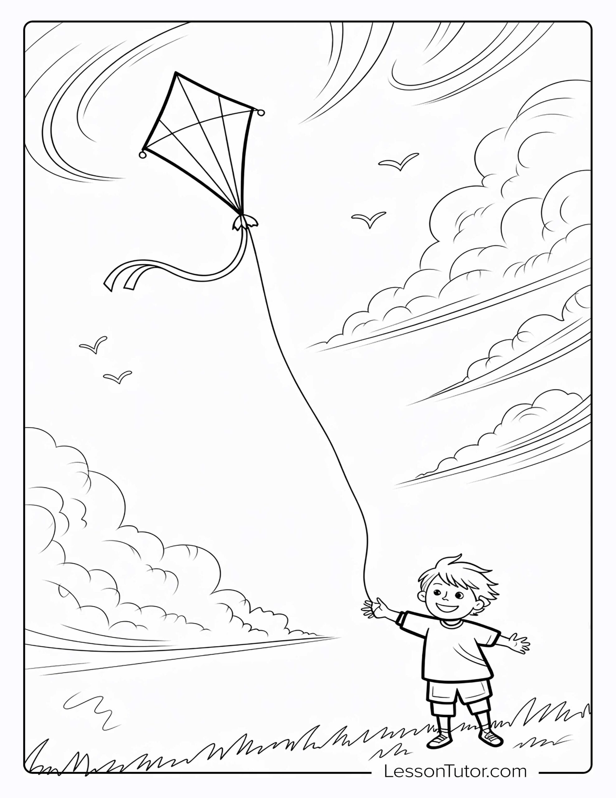 March Coloring Pages - Lesson Tutor