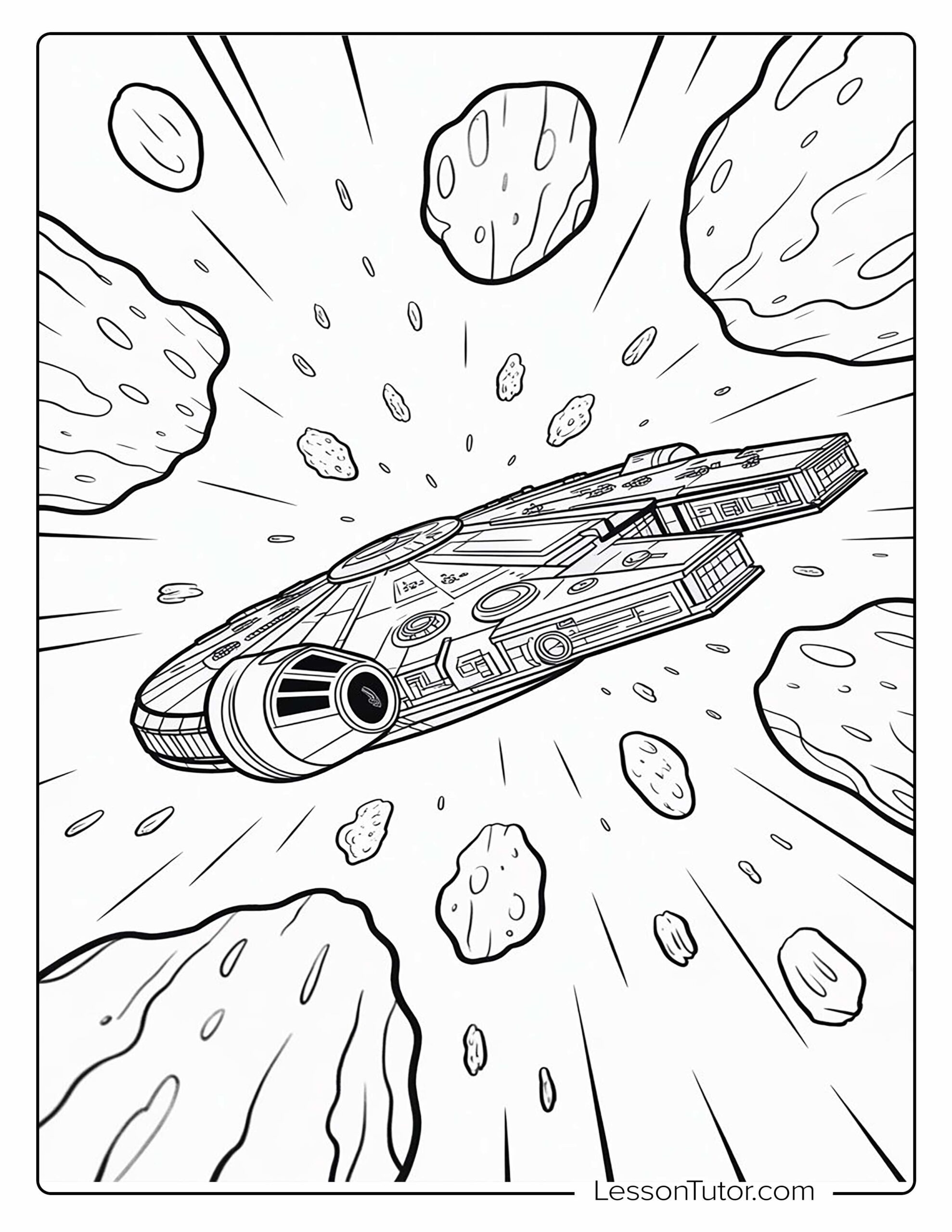 Star Wars Coloring Pages - Lesson Tutor